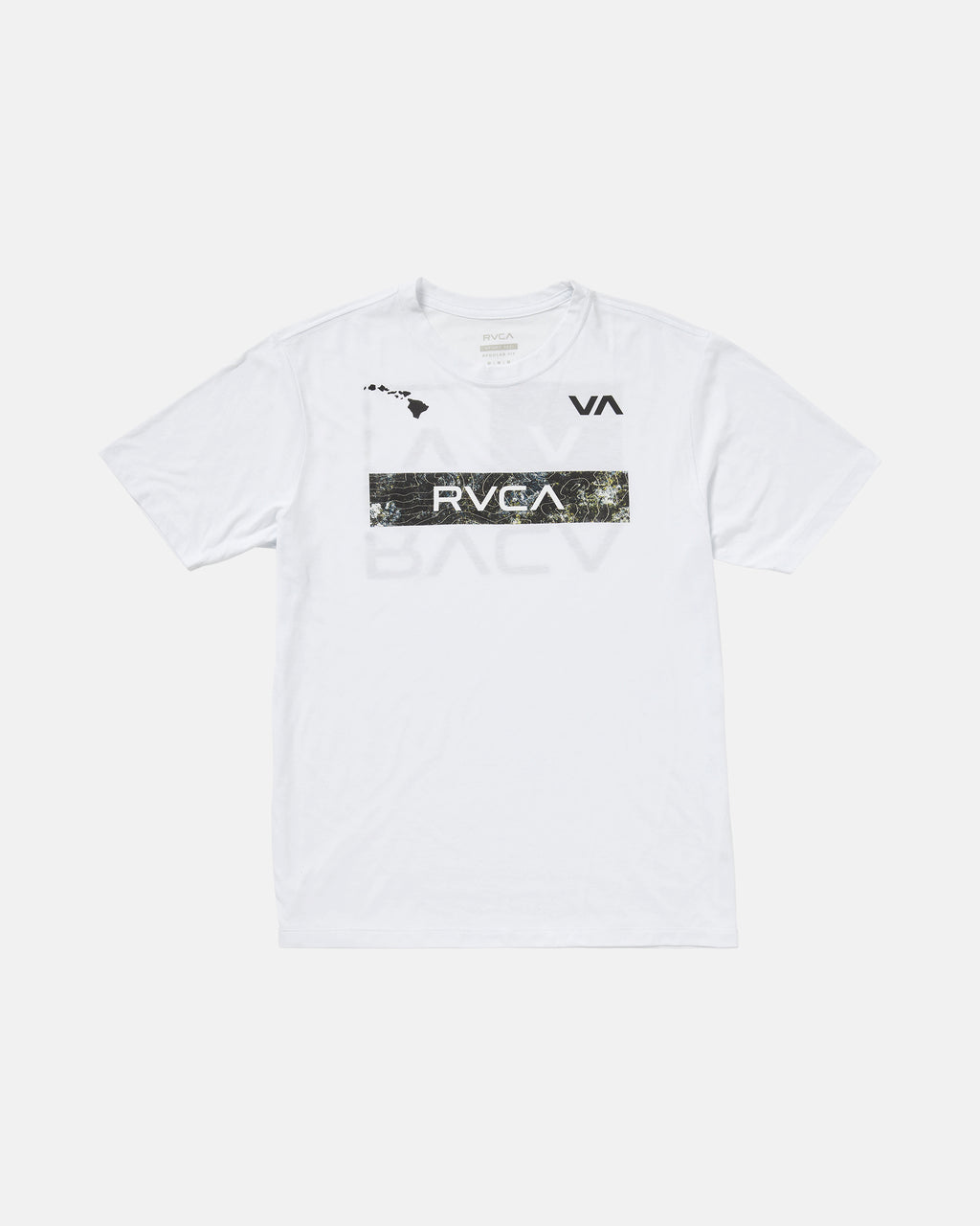 Hawaii Icon Band Short Sleeve Tee - RVCA